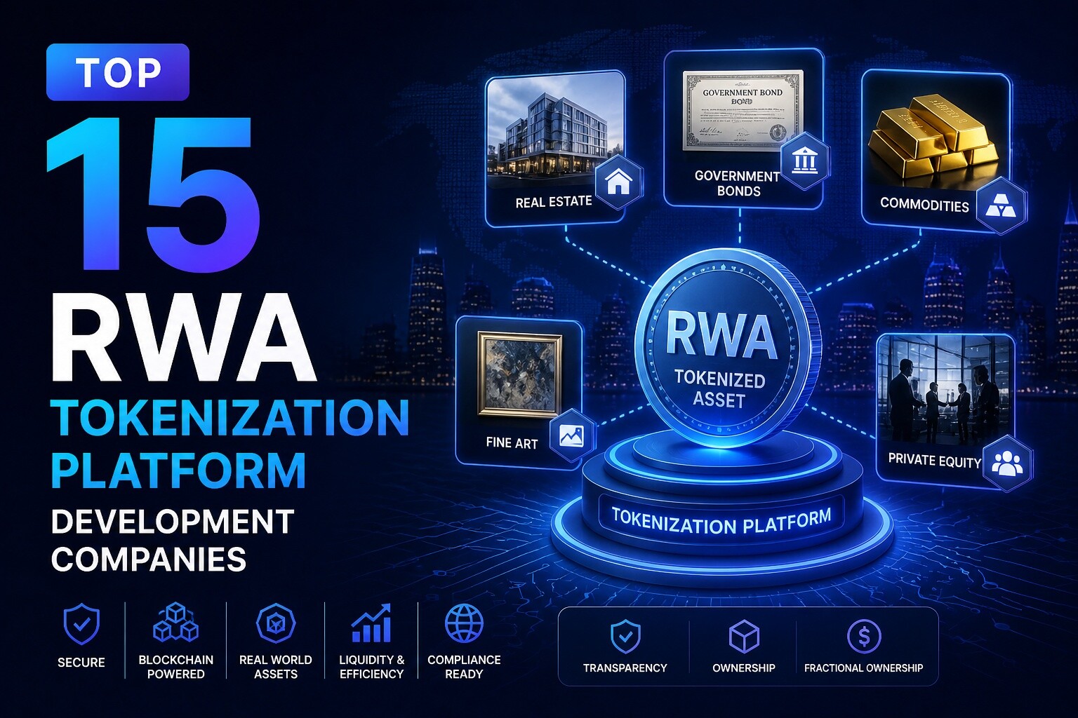 Top 15 RWA Tokenization Platform Development Companies – North Penn Now